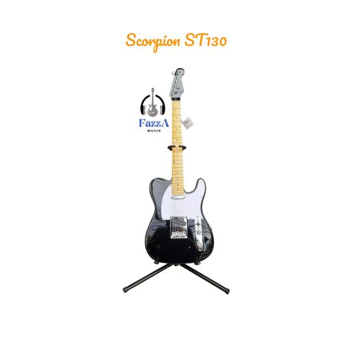 Jual gitar elektrik scorpion telecaster ST 130 - Hitam - Kota Tangerang ...