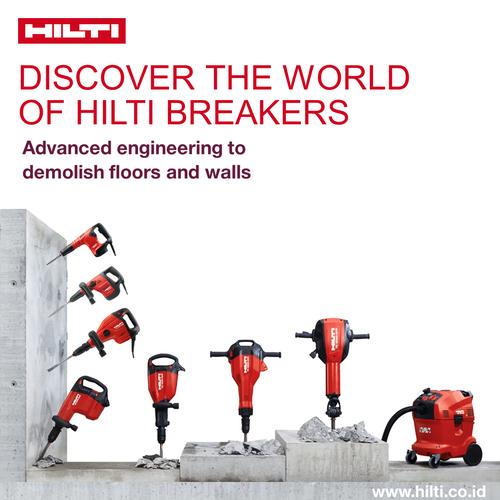 Jual Mesin Bobok Ringan HILTI TE 500 X 5 KG Garansi 2 Tahun GRATIS Servis - TE500X - Kota ...