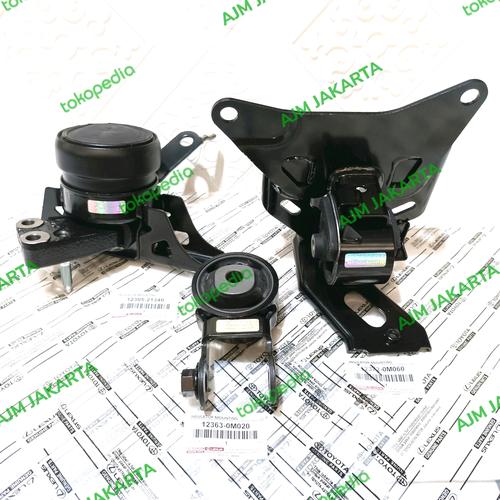 Jual engine mounting set toyota vios gen2 yaris matic AT original japan ...