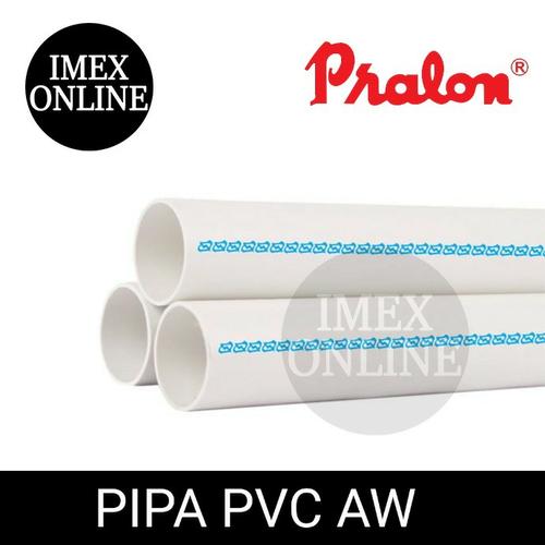 Jual PIPA PVC AW 1/2, 3/4 & 1 INCH WARNA PUTIH- MEREK RUCIKA - 1/2 INCH ...