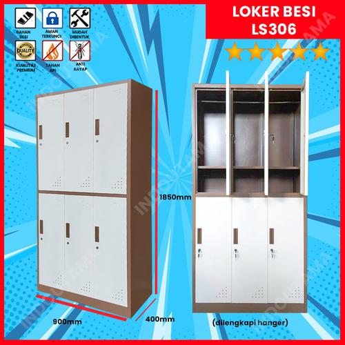 Jual ACERO AC-LS306+ Loker besi 6 Pintu Locker Besi 6 Pintu - Ambil di Toko - Kota Bandung ...