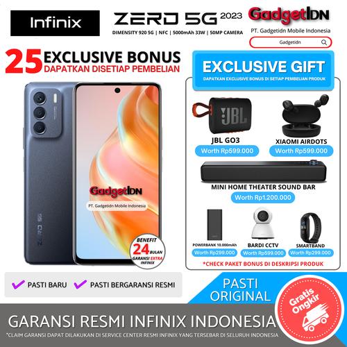 Promo INFINIX ZERO 5G 2023 13/256GB ( 8GB + 5GB EXTENDED RAM ) GARANSI RESMI - CORAL ORANGE ...