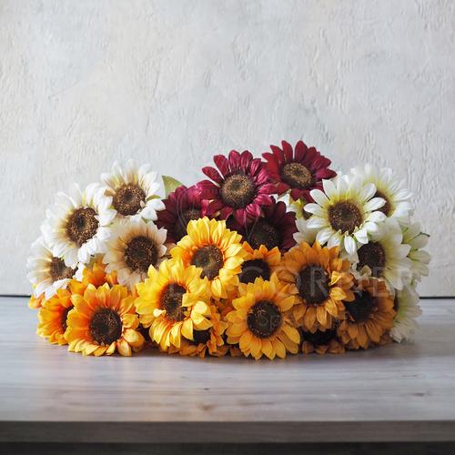 Jual Bunga Artificial Sunflower Matahari Group (B23054) - Merah ...