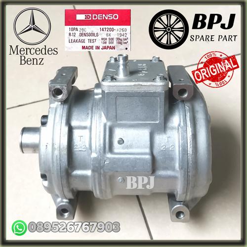 Jual Compressor Compresor Kompresor AC Mercy W140 Body 20 ORI DENSO 10PA20C - Jakarta Barat ...