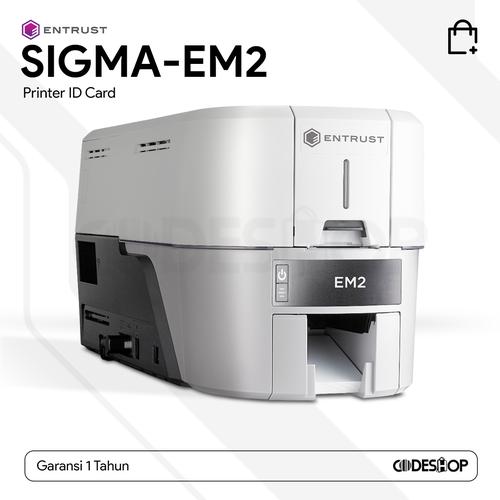 Promo Printer ID Card Entrust EM2 Single Side Cetak Kartu PVC USB LAN ...