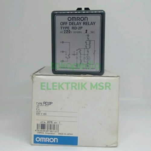 Jual OMRON RD2P 2S 220VAC TIME DELAY RELAY - Jakarta Barat - ELEKTRIK MSR | Tokopedia