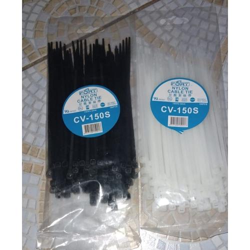 Jual Kabel Ties Fort 150S 150 x 3.6mm Cable Tie panjang 15cm Hitam ...