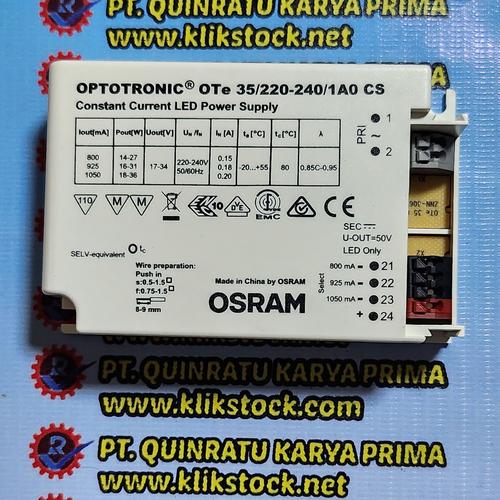 Jual OSRAM OTe 35/220-240/1A CS CONSTANT CURRENT LED PSU - Kota Bekasi ...