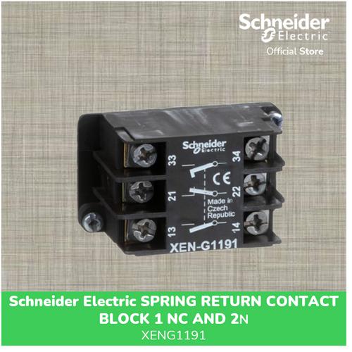 Jual Schneider Electric SPRING RETURN CONTACT BLOCK 1 NC AND 2 N ...