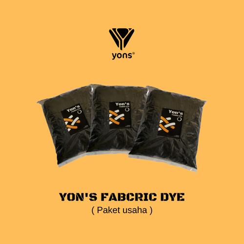 Jual VARIAN 1 KG YON'S FABRIC DYE (WANTEK/ PEWARNA PAKAIAN) - Hitam, 1/2 Kilogram - Kab ...