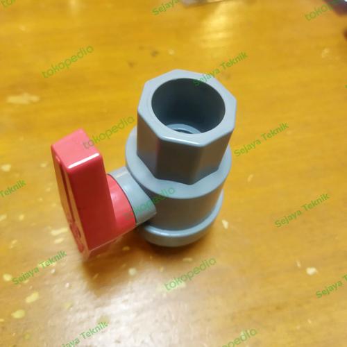 Jual Ball Valve PVC Socket 1/2 inch - Stop Kran PVC - Jakarta Barat ...