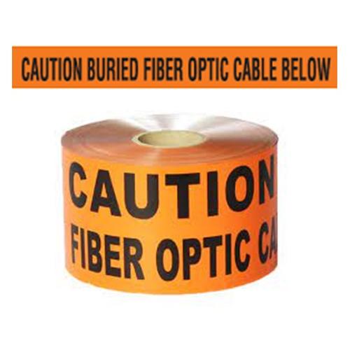 Jual warning tape underground caution buried fiber optic cable below barier - Merah - Jakarta ...