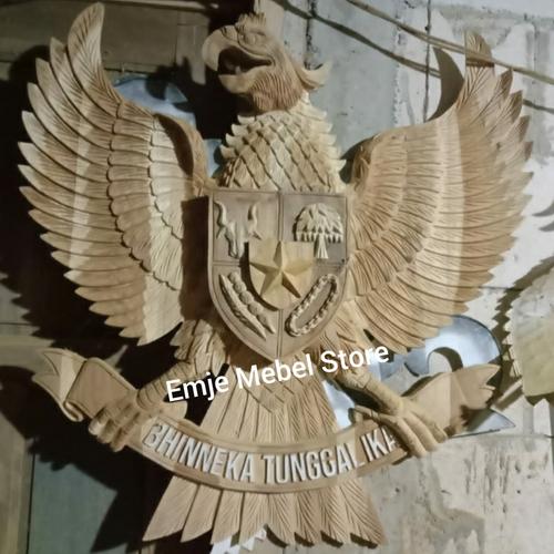 Jual Lambang Burung Garuda Jati Hiasan Dinding Kayu - Kab. Jepara ...
