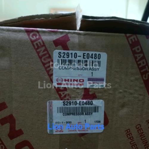 Jual Compressor Assy Kompresor Double Piston Hino 500 FM260JD S290 ...