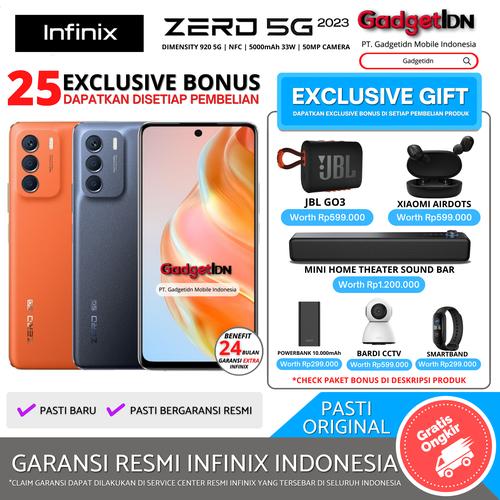 Promo INFINIX ZERO 5G 2023 NFC 13/256GB ( 8GB + 5GB RAM ) GARANSI ...