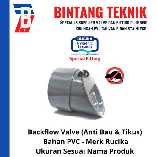 Jual New Backflow Valve 3" Inch Pvc Rucika - Jakarta Selatan - Yoor ...