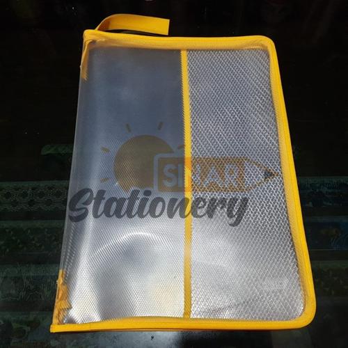 Jual Map plastik zipper jala kuning - Kota Bogor - Sinar Stationery ...