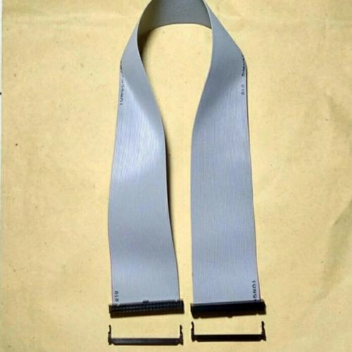 Jual 1 meter Kabel Data 40pin Grey Flat Cable 40p + IDC Socket 40 pin ...
