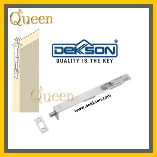 Jual FLUSH BOLT DEKSON 8IN/GRENDEL TANAM PINTU KAYU 20CM/SLOT PINTU ...