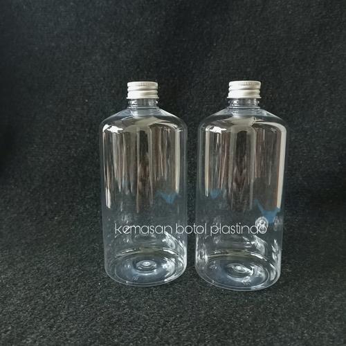 Jual Botol Ulir 500ml Bening Botol Plastik 500ml Tutup Ulir Almunium ...