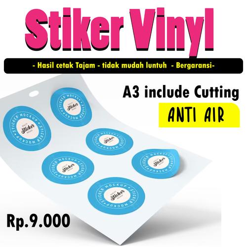 Jual Cetak Stiker Label A3+ & Anti air/ Cetak Label Kemasan Produk ...