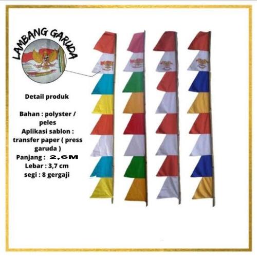 Jual BENDERA UMBUL UMBUL GERGAJI - MP - Kab. Garut - Raja wali Songo | Tokopedia