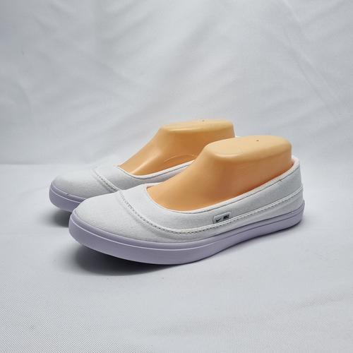 Jual SEPATU WANITA 05 PUTIH POLOS SLIP ON FLAT SHOES - PUTIH PUTIH, 35 ...
