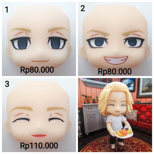 Jual 1666 Nendoroid Mikey Manjiro Sano Tokyo Revengers Faceplate Split ...