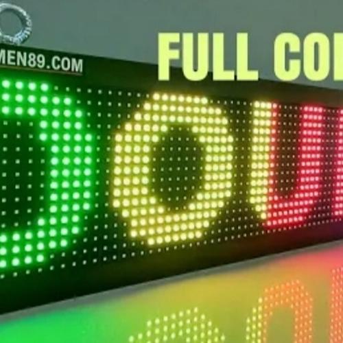 Jual lampu Running text full warna - Jakarta Barat - Glowinneon | Tokopedia