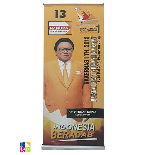 Jual Cetak / Print Roll Up Banner 85 x 200 cm Stainless Albatros ...