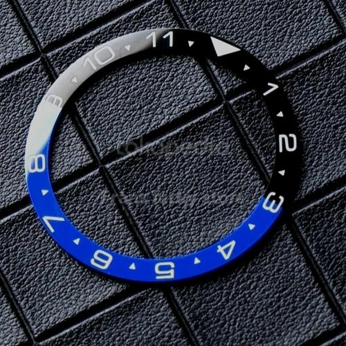 Jual bezel insert ceramic FLAT fit buat skx srpd batman mod seiko rolex ...