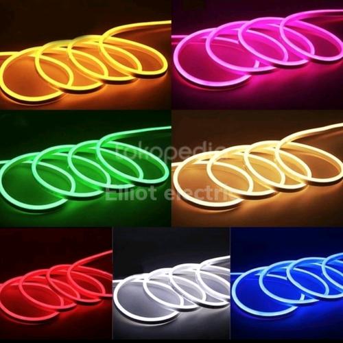 Jual LAMPU LED NEON FLEX SELANG 220V METERAN FLEXIBLE SIGN STRIP ...