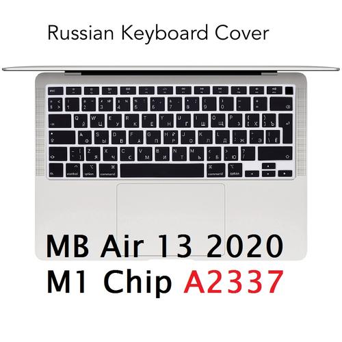 Jual Keyboard Cover Label Russia Macbook Macbook Air 13 M1 A2337 2020 ...