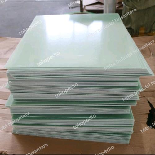 Jual Epoxy Fiberglass 8mm / Resin Hijau Sheet Lembaran 8mm / Fiber ...