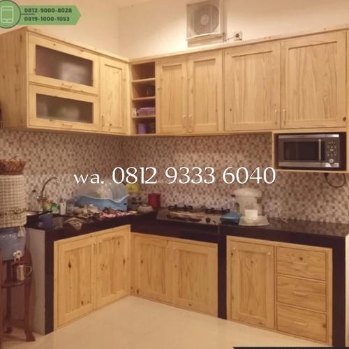 Jual kitchen set minimalis jati belanda - Jakarta Barat ...