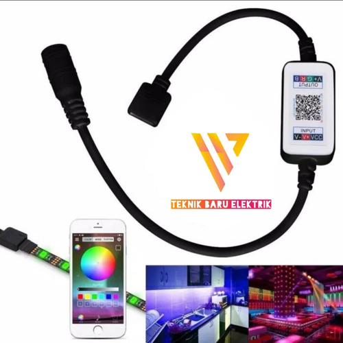 Jual Controller Lampu Led Strip RGB 3528 5050 Mini bluetooth via ...
