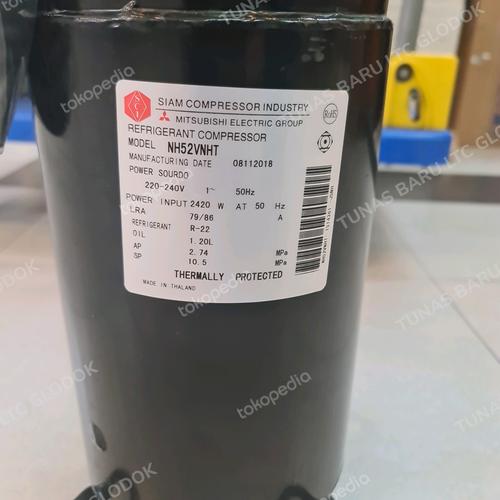 Jual COMPRESSOR SIAM MITSUBISHI 3PK 1PHASE NH52 R22 - Jakarta Barat ...