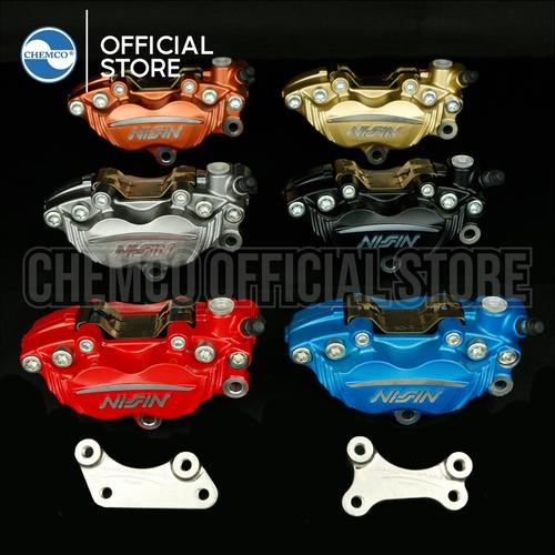 Jual Caliper Kaliper 4 Piston Nissin Samurai Brake PNP Ninja 150 RR ...