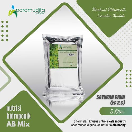 Jual AB Mix Sayur Daun 5 Liter | PARAMUDITA NUTRIENT Nutrisi Hidroponik ...