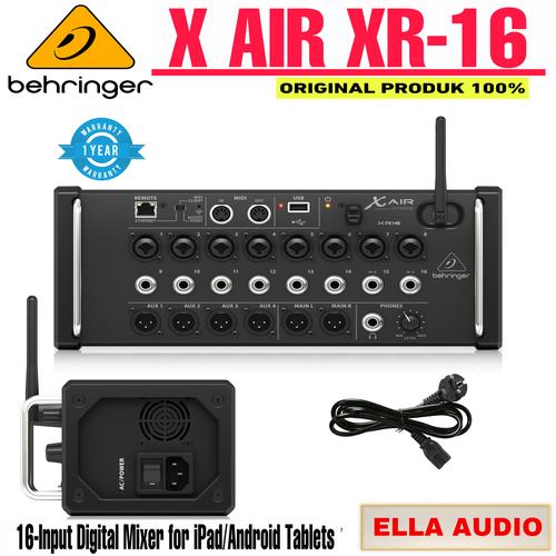 Jual Behringer x air xr 16 Digital Mixer Rack mount Mixing Original - Jakarta Pusat - ELLA AUDIO ...