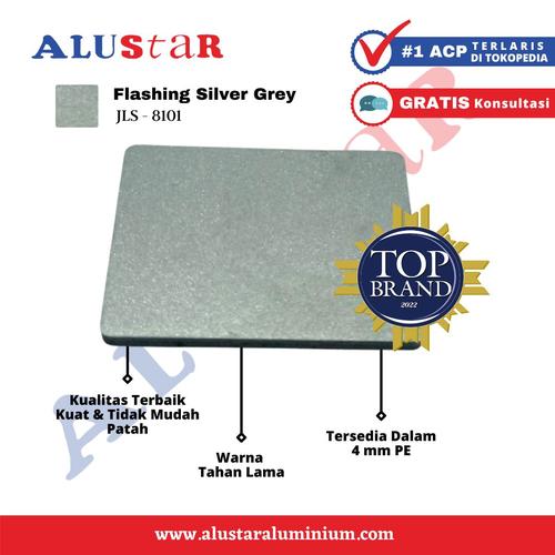 Jual ACP PVDF - Aluminium Composite Panel - Alustar - Flashing Silver ...