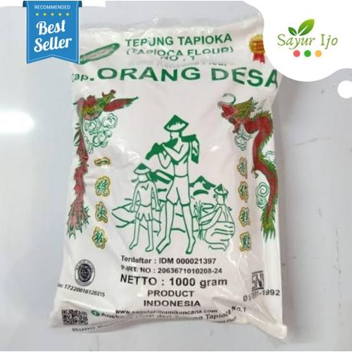 Promo Tepung Tapioka Cap Orang Desa 1 Kg / Pack Tapioca Flour No.1 ...