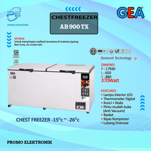 Jual Chest Freezer GEA AB 900 TX / AB 900TX 865 Liter Freezer Box ...