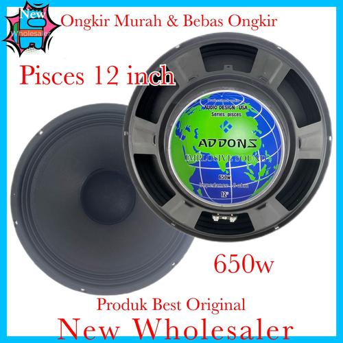 Jual speaker woofer mid low 12 inch addons pisces implosive sound ...