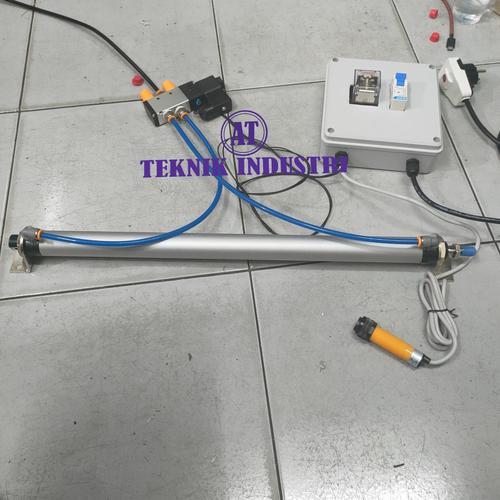 Jual Pneumatic Cylinder 25x400 Set Sensor proximity Switch - Jakarta ...