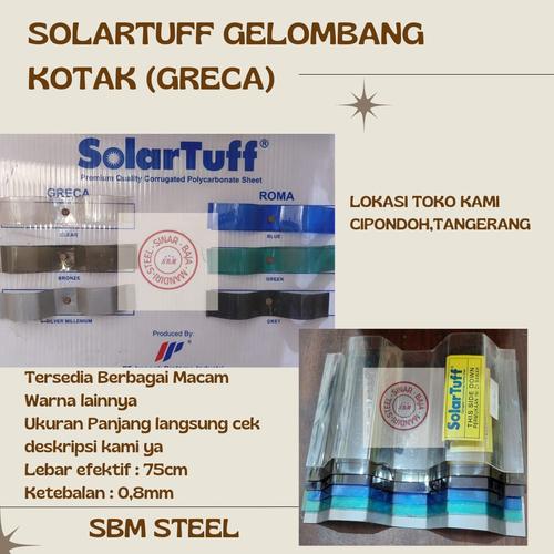 Jual SOLAR TUFF TEBAL 0.8mm LEBAR EFEKTIF 75cm. - Kota Tangerang - SBM ...