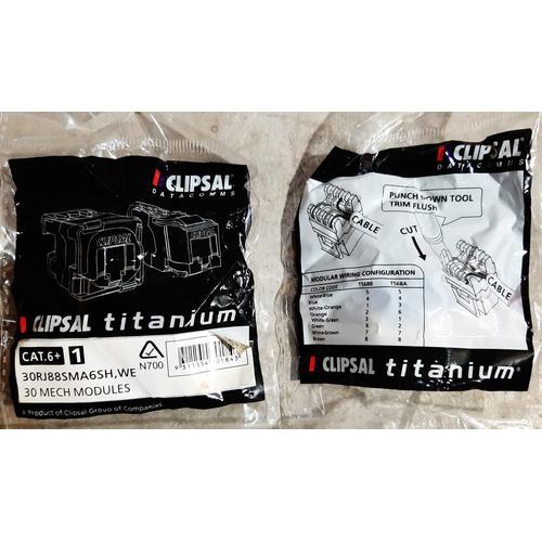 Jual Conector Data Module Cat 6+ - Clipsal - Kab. Semarang - BIMA MEP ...