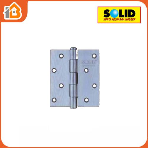 Jual SOLID 0600072 EK07 4X3X3 4BB ENGSEL SOLID US32D DOOR HINGE - Kota ...