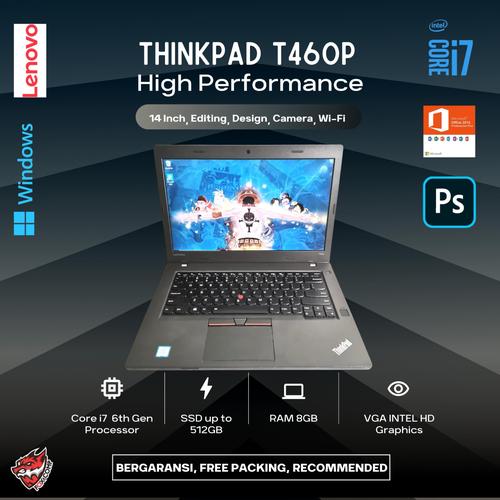 Jual Lenovo Thinkpad T460P | Core i7 6820HQ Dual VGA GeForce |RAM16GB ...