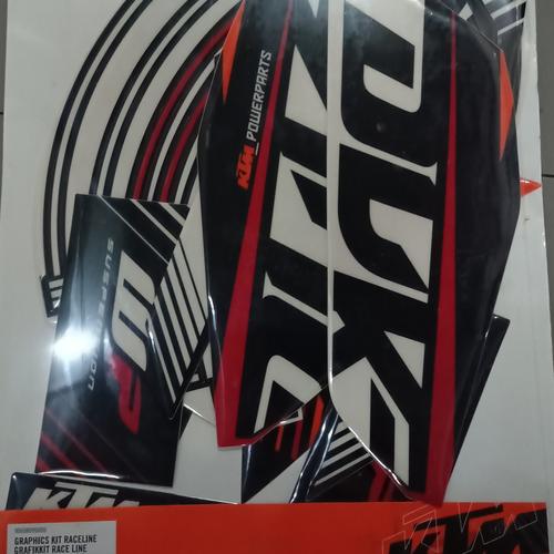 Promo Decal sticker OEM Graphic Kit Raceline KTM Duke 200 - Jakarta ...